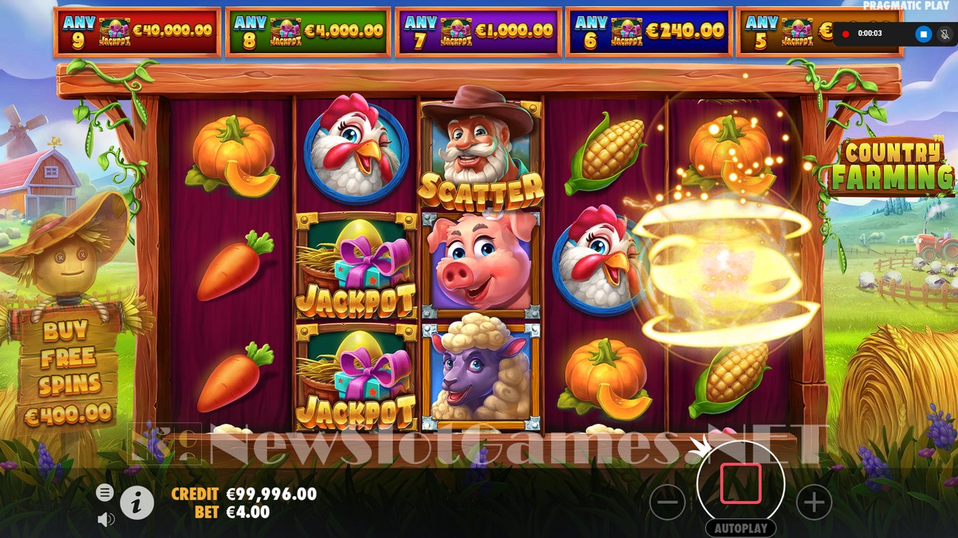 Country Farming Slot Review & Demo by Pragmatic Play - Play Free Online