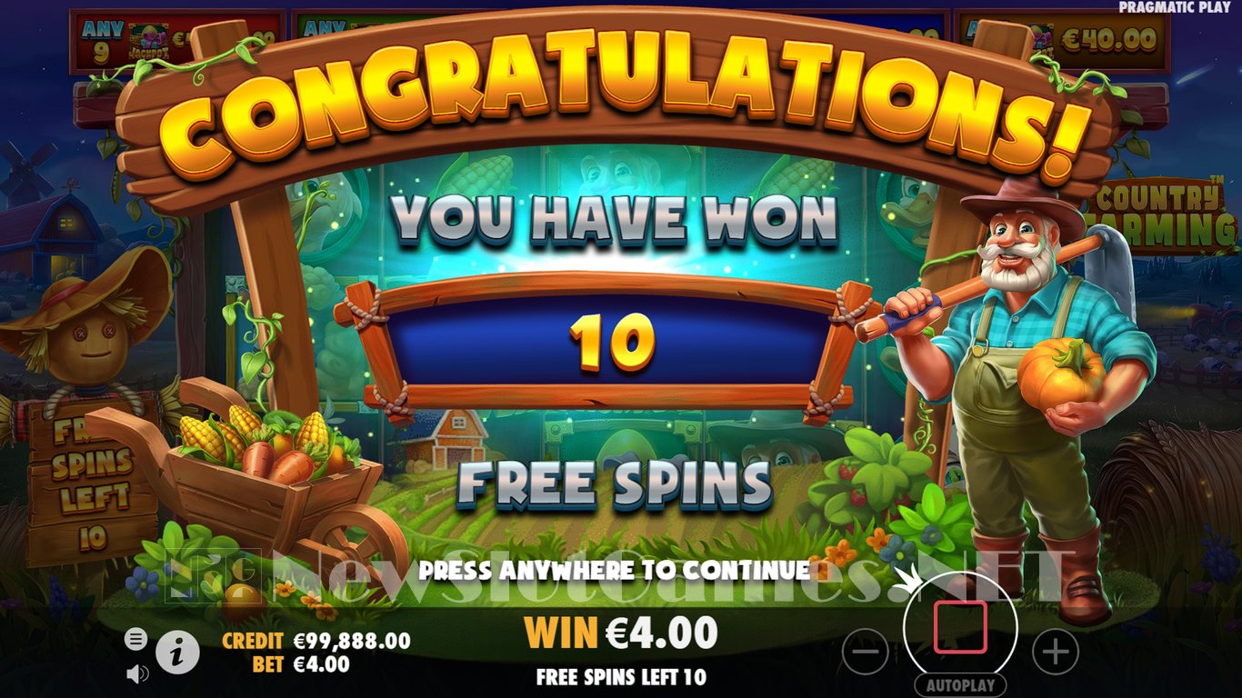 Country Farming Slot Review & Demo by Pragmatic Play - Play Free Online