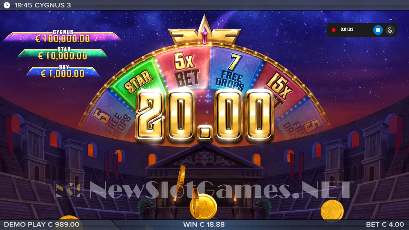 Cygnus 3 Slot Review & Demo by ELK Studios - Play Free Online