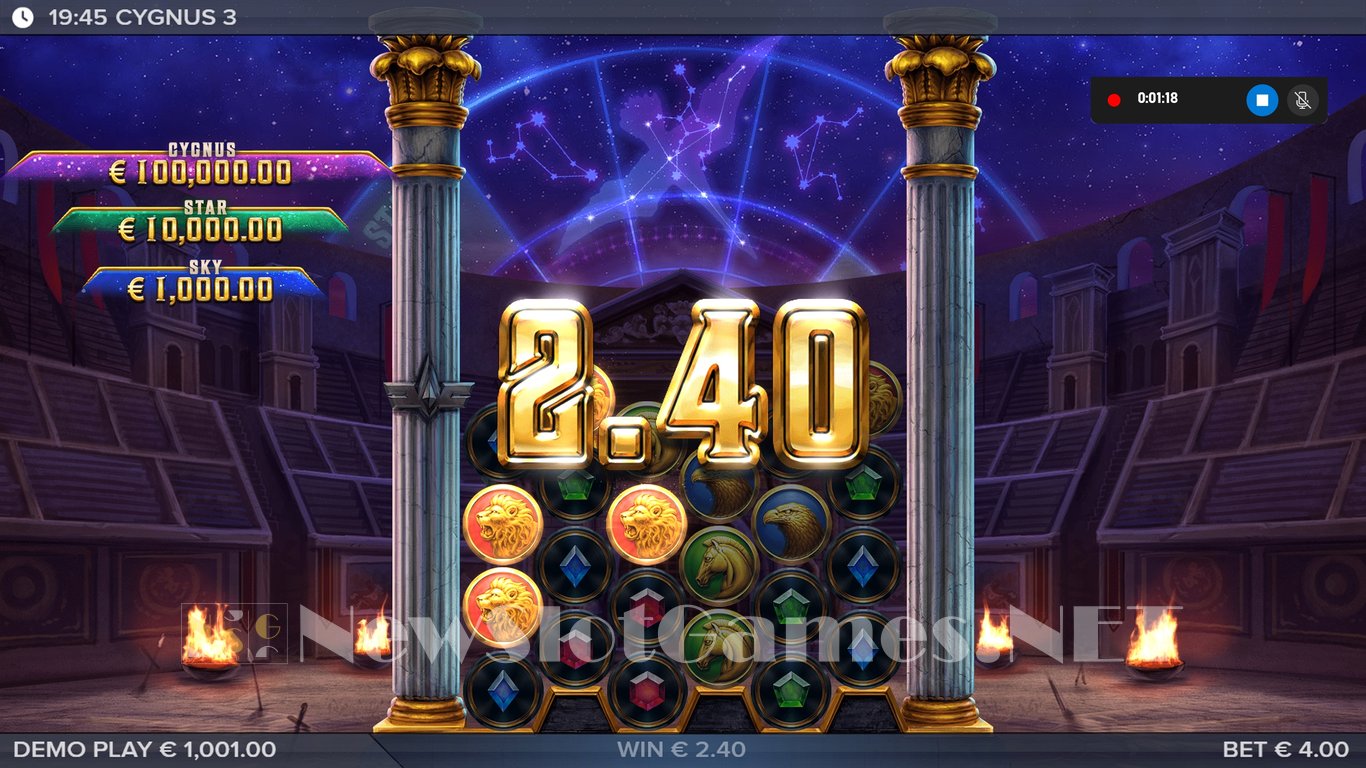 Cygnus 3 Slot Review & Demo by ELK Studios - Play Free Online