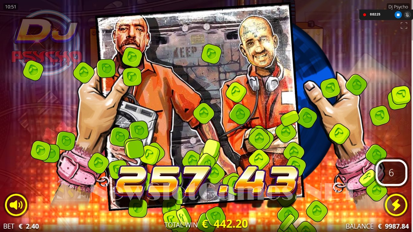 DJ Psycho Slot Review & Demo by Nolimit City - Play Free Online