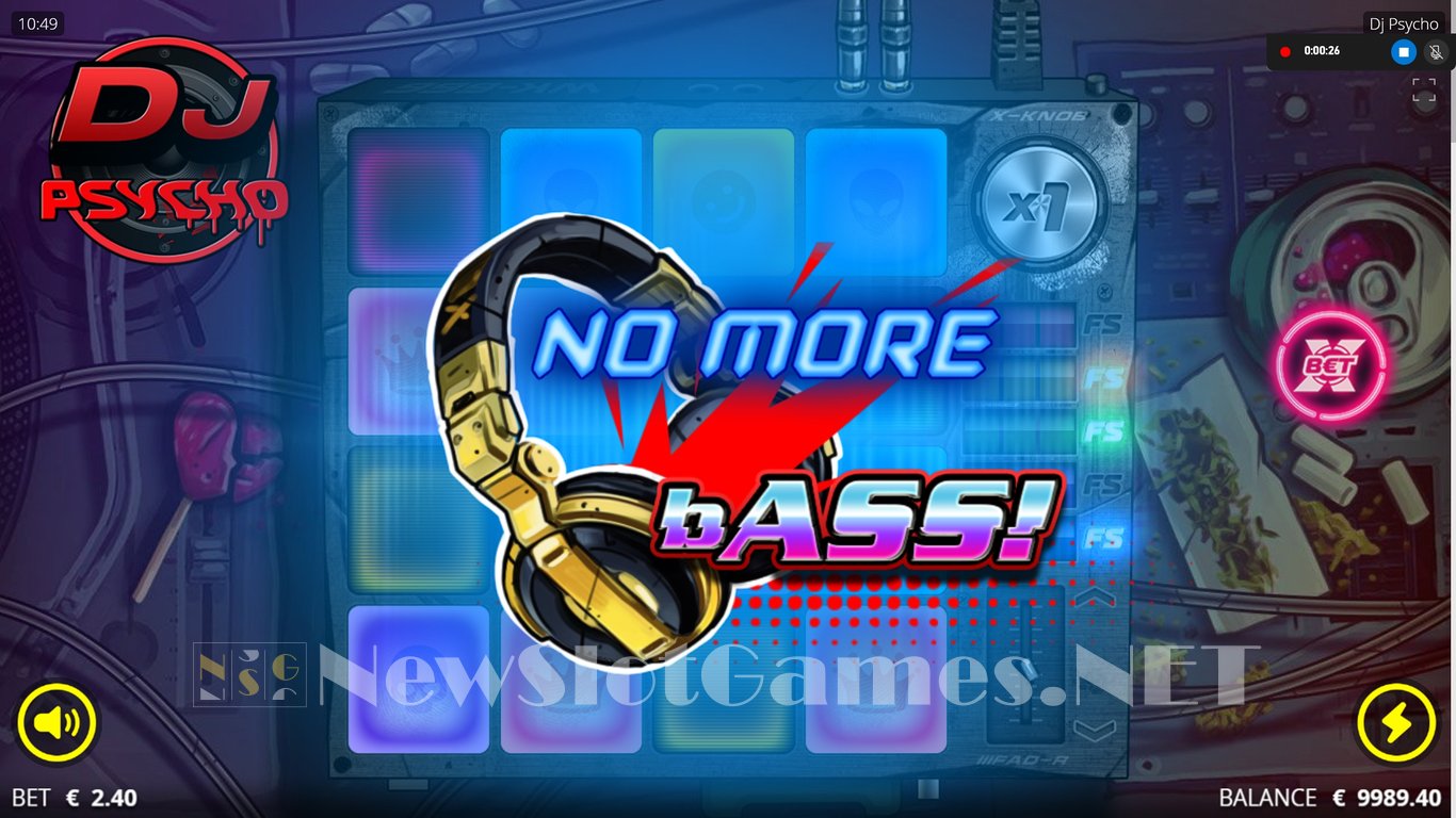 DJ Psycho Slot Review & Demo by Nolimit City - Play Free Online
