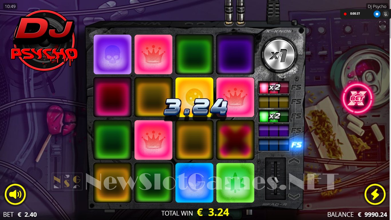 DJ Psycho Slot Review & Demo by Nolimit City - Play Free Online