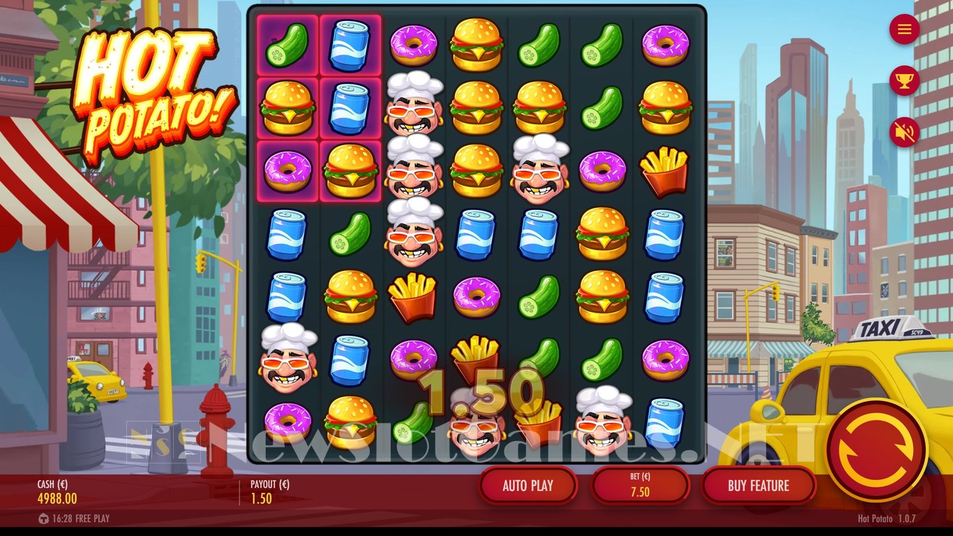 Hot Potato Slot Review & Demo by Thunderkick - Play Free Online