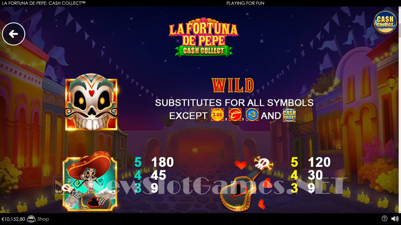 La Fortuna De Pepe Cash Collect Slot Review & Demo by Playtech - Play ...