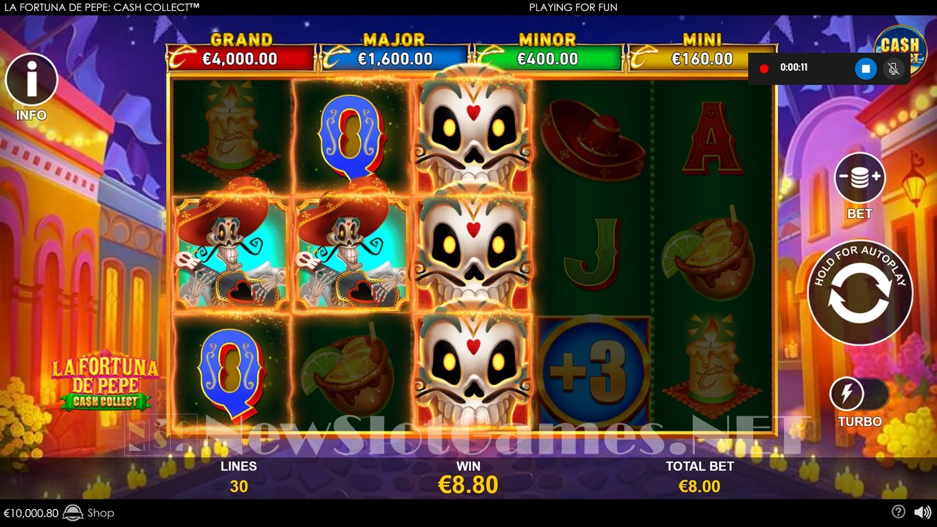 La Fortuna De Pepe Cash Collect Slot Review & Demo by Playtech - Play ...