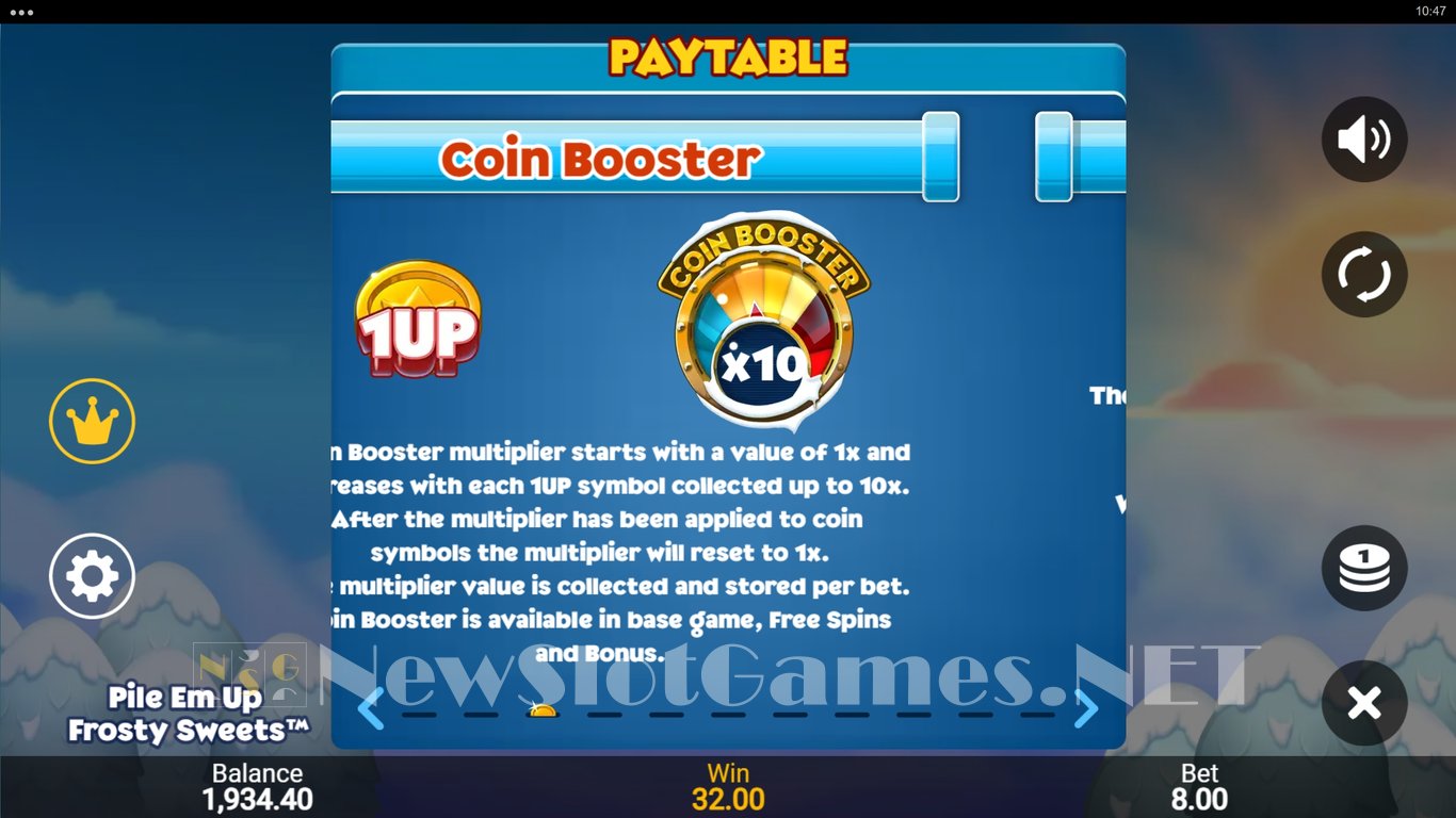 Pile Em Up Frosty Sweets Slot Review & Demo by Microgaming - Play Free ...