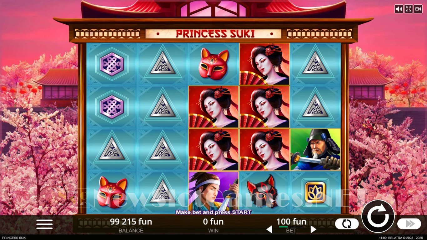 Princess Suki Slot Review & Demo by Belatra Games - Play Free Online