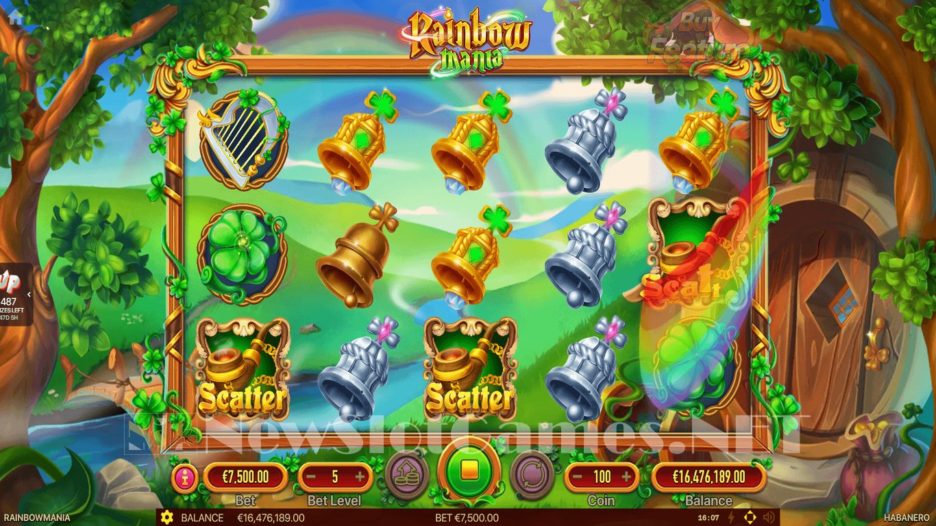 Rainbow Mania Slot Review & Demo by Habanero - Play Free Online