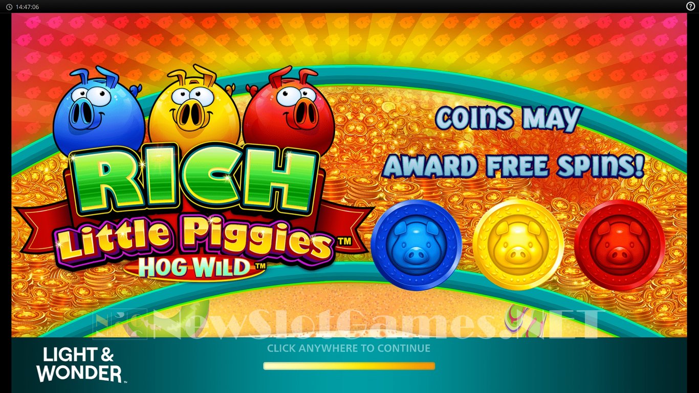 Rich Little Piggies Hog Wild Slot Review & Demo by Light & Wonder ...