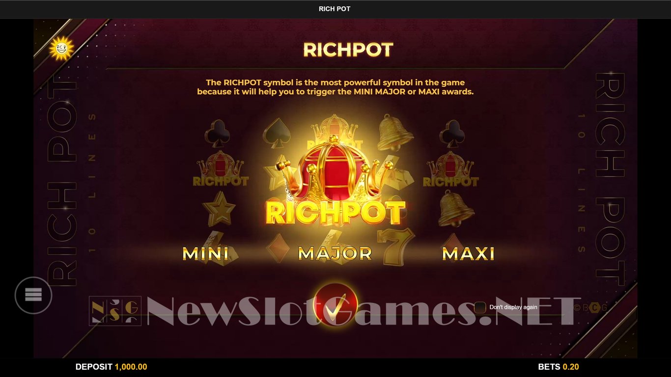 Rich Pot Slot Review & Demo by Merkur Gaming - Play Free Online