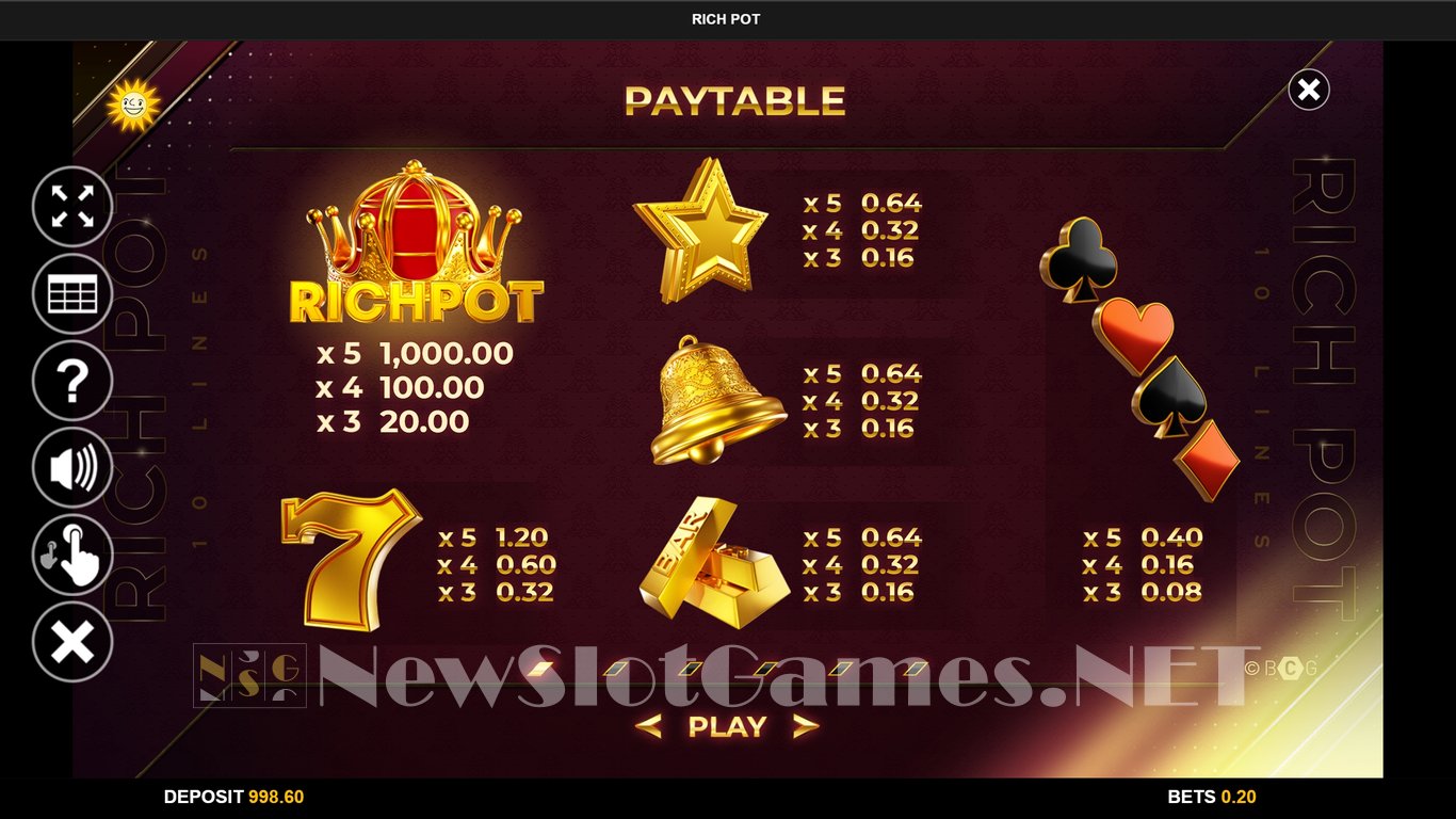 Rich Pot Slot Review & Demo by Merkur Gaming - Play Free Online