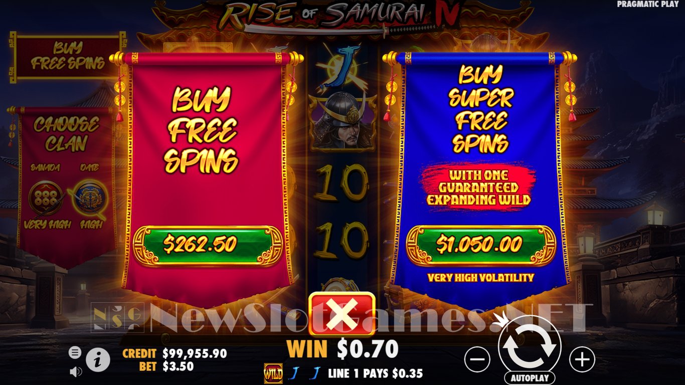 Rise of Samurai IV Slot Review & Demo by Pragmatic Play - Play Free Online