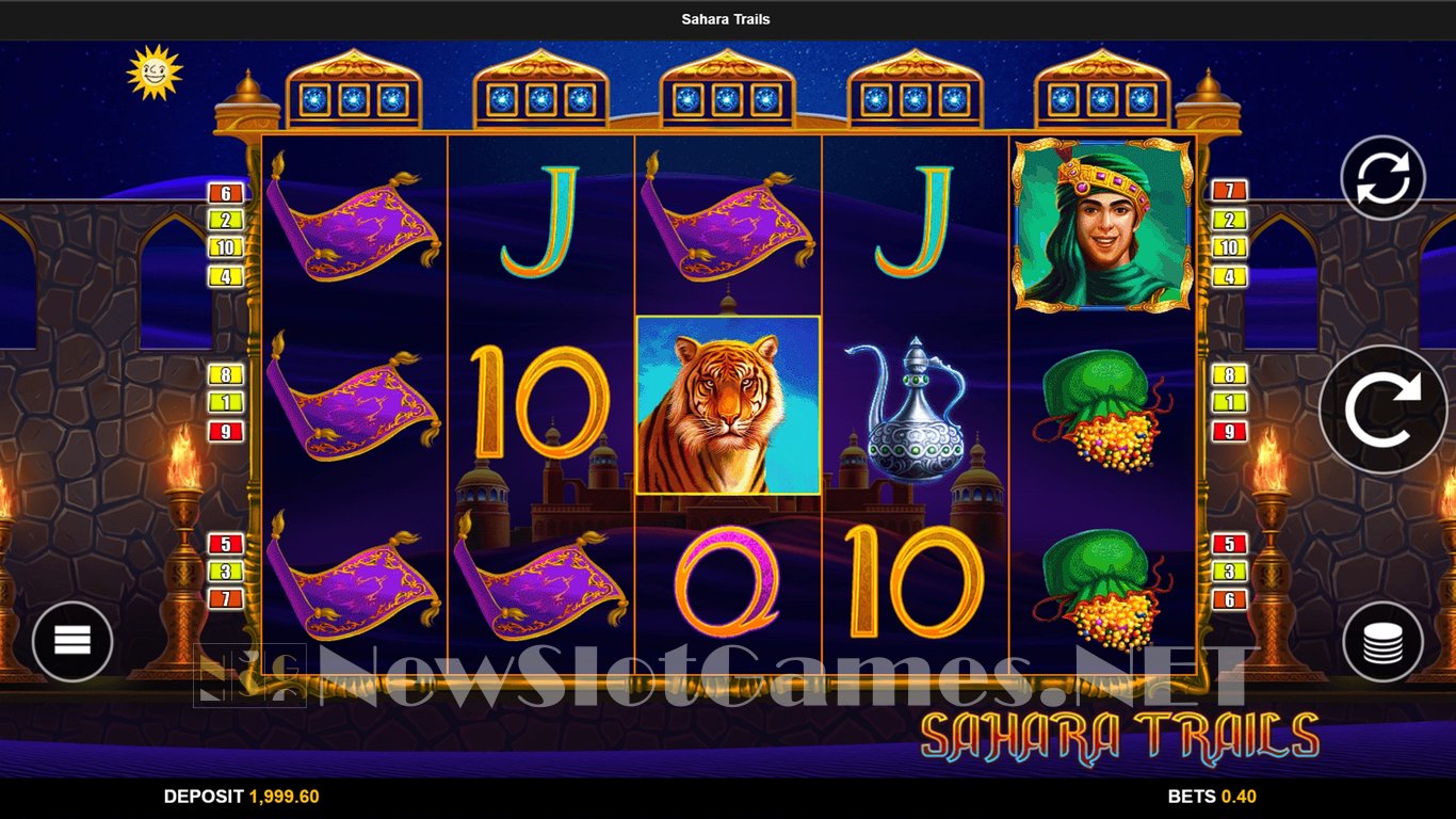 Sahara Trails Slot Review & Demo by Merkur Gaming - Play Free Online