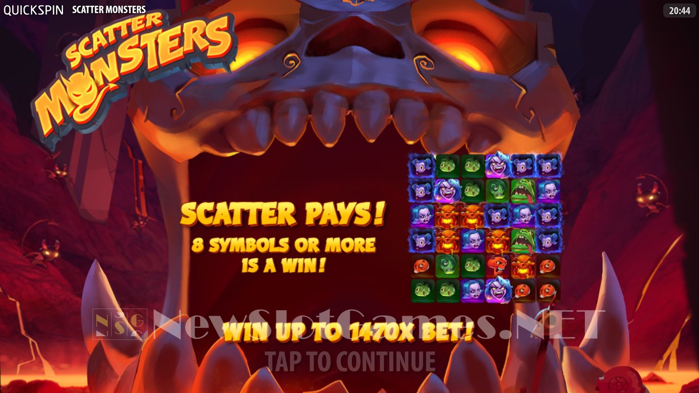 Scatter Monsters Slot Review & Demo by Quickspin - Play Free Online