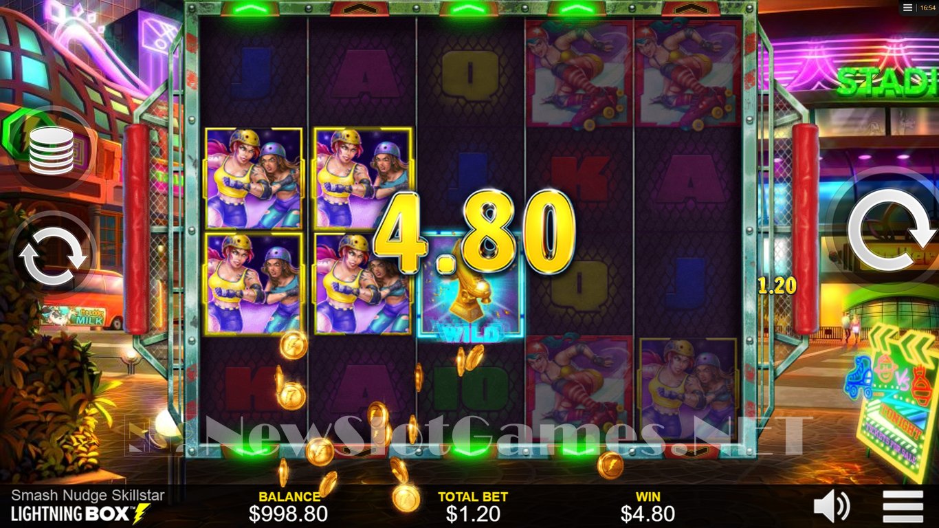 Smash Nudge Skillstar Slot Review & Demo by Lightning Box - Play Free Online