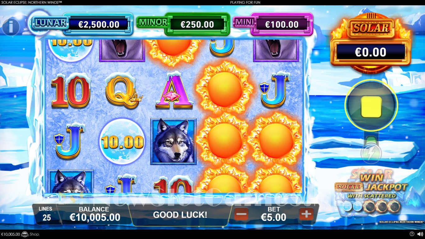 Solar Eclipse Northern Winds Slot Review & Demo by Playtech - Play Free ...