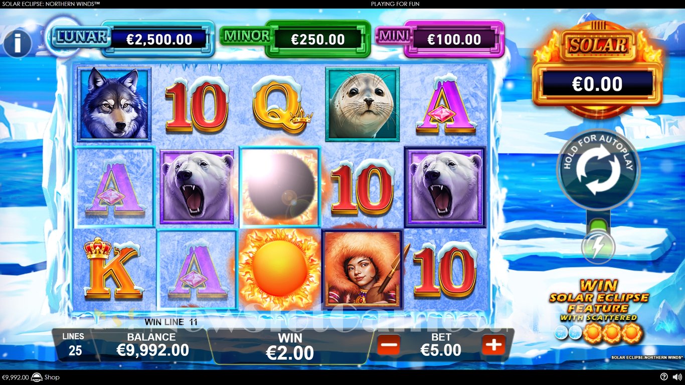 Solar Eclipse Northern Winds Slot Review & Demo by Playtech - Play Free ...
