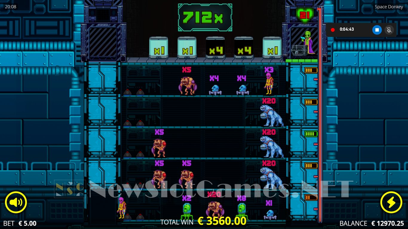 Space Donkey Slot Review & Demo by Nolimit City - Play Free Online