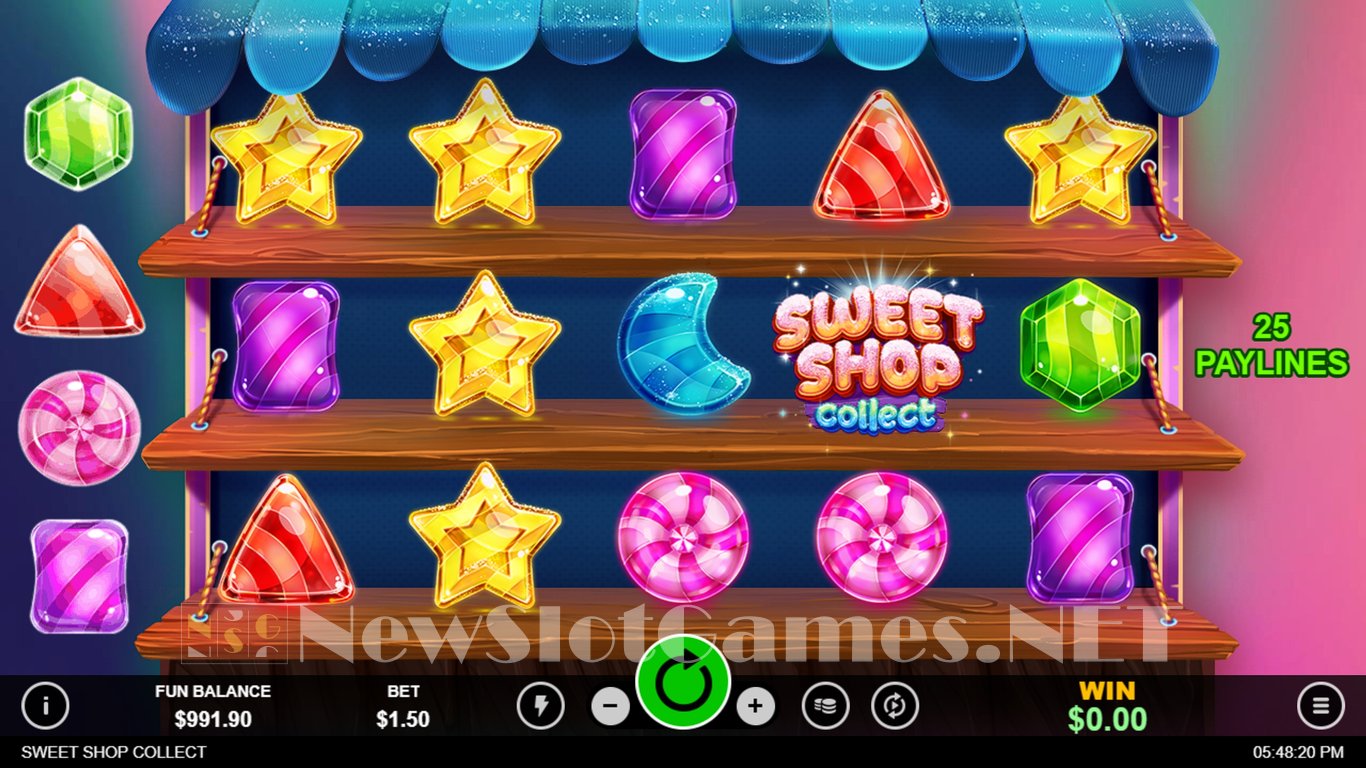Sweet Shop Collect Slot Review & Demo by RTG - Play Free Online