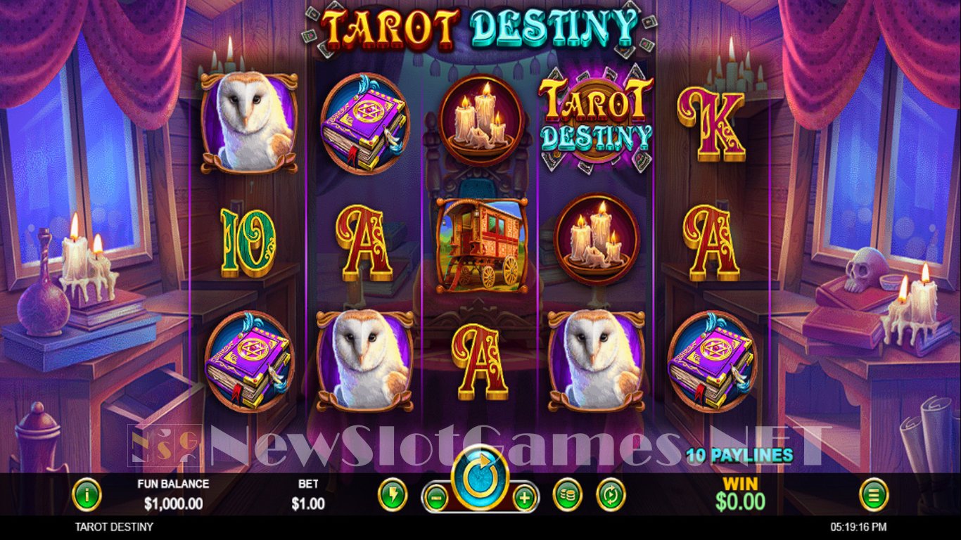 Tarot Destiny Slot Review & Demo by RTG - Play Free Online
