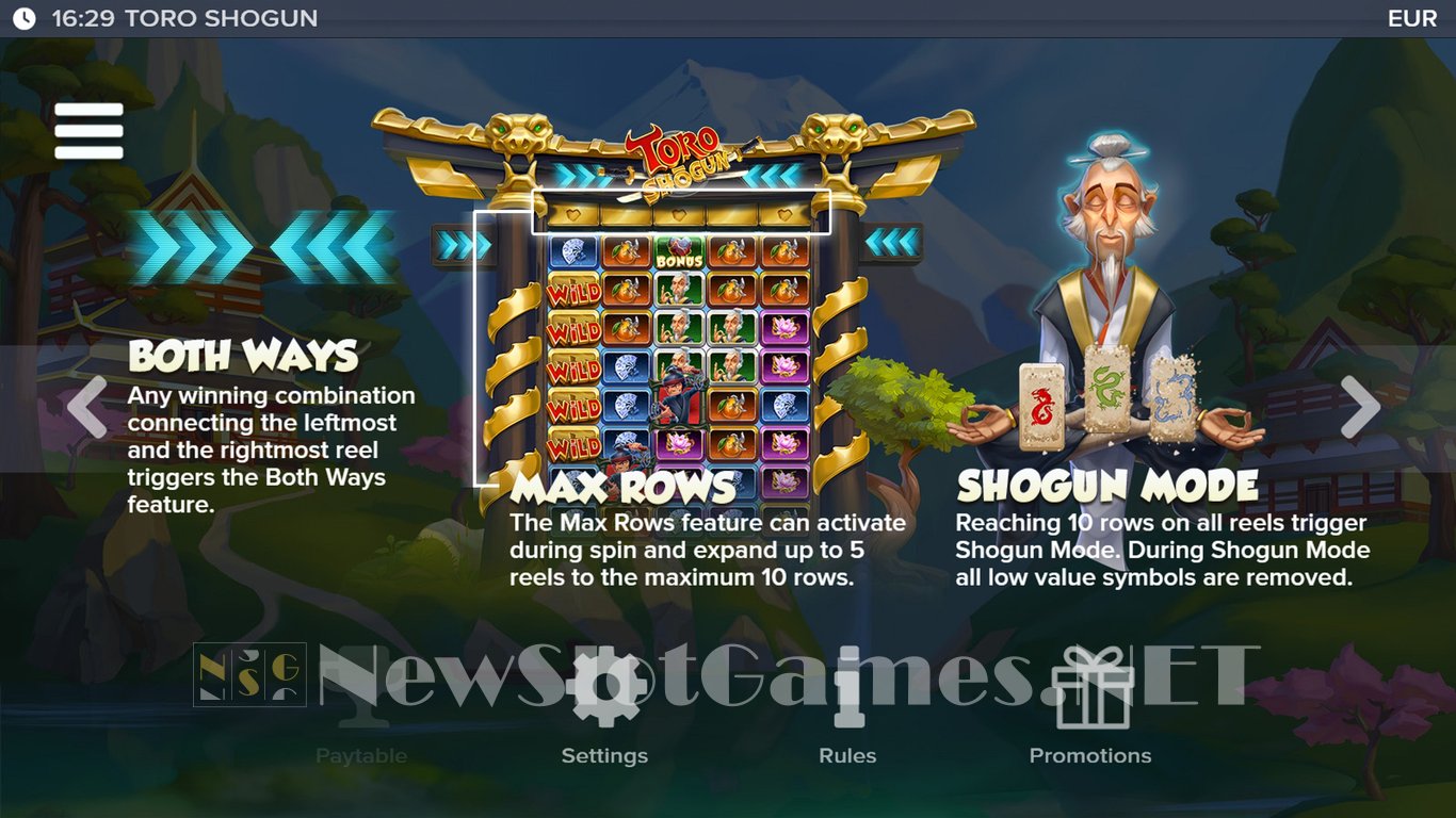 Toro Shogun Slot Review & Demo by ELK Studios - Play Free Online