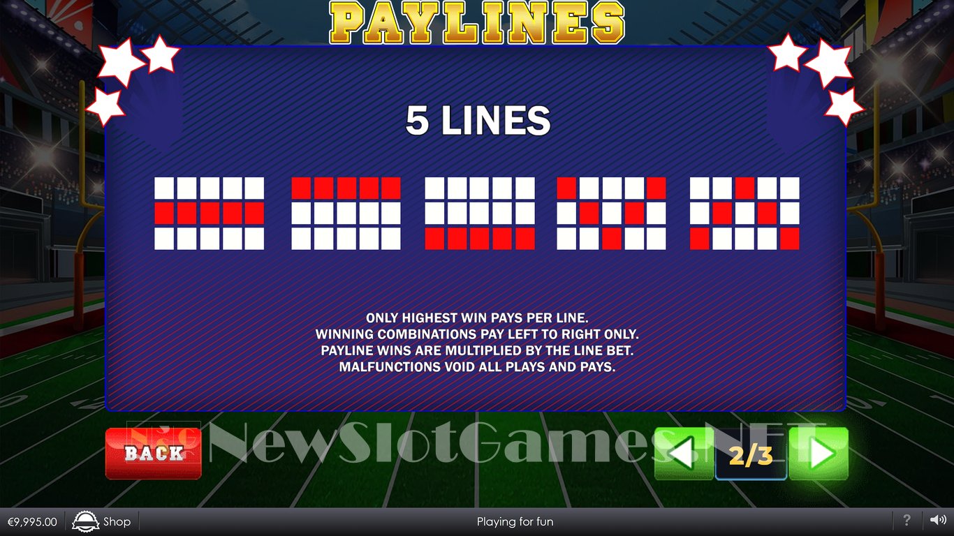 Touchdown Madness Slot Review & Demo by Playtech - Play Free Online
