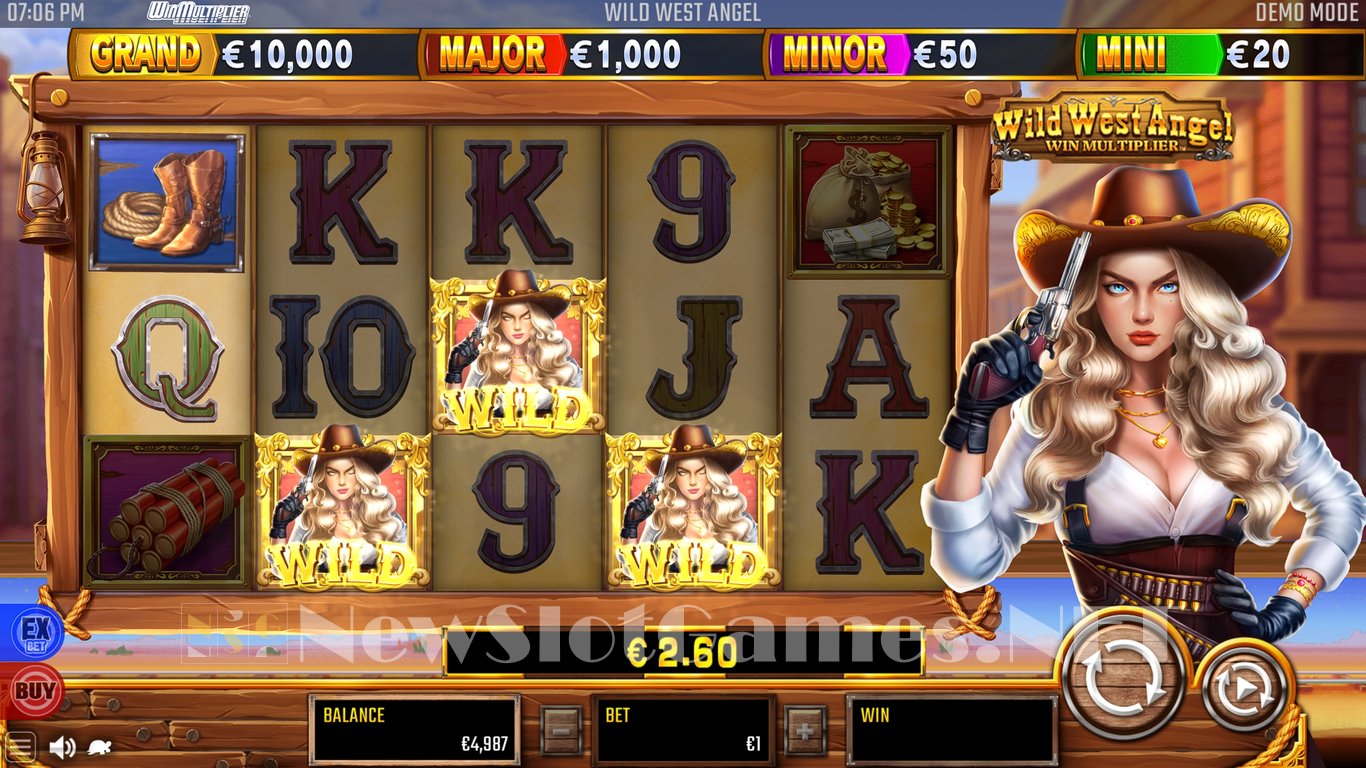 Wild West Angel Slot Review & Demo by WIN FAST - Play Free Online