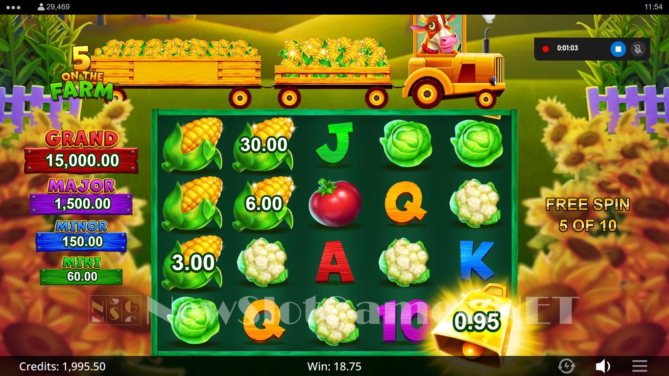 5 on the Farm - Rush Express Slot Review & Demo by Microgaming - Play ...
