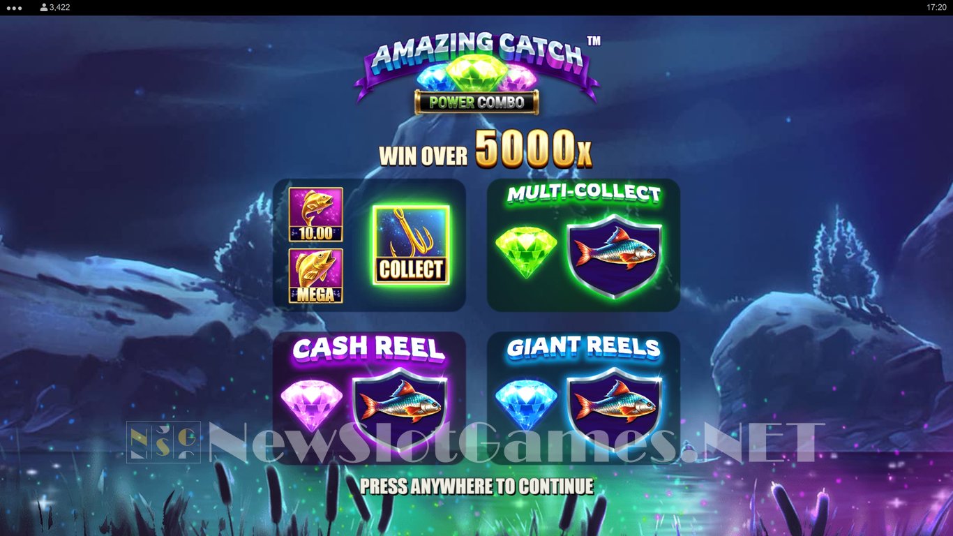 Amazing Catch Power Combo Slot Review & Demo by Microgaming - Play Free ...