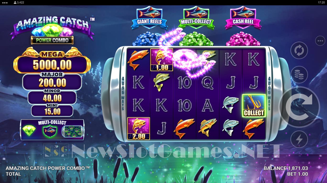 Amazing Catch Power Combo Slot Review & Demo by Microgaming - Play Free ...