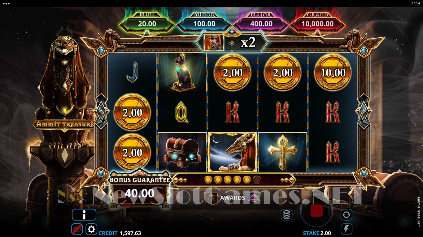 Ammit Treasure Slot Review & Demo by Microgaming - Play Free Online