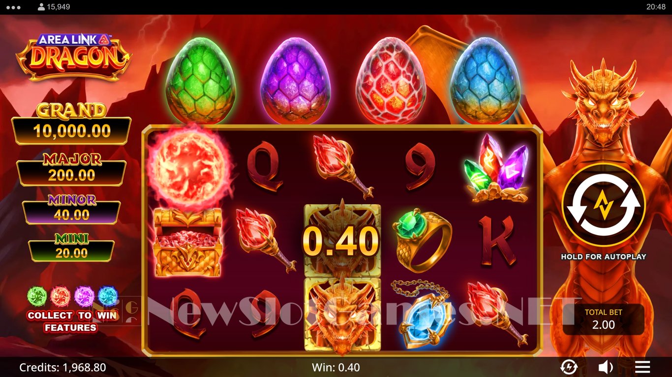 Area Link Dragon Slot Review & Demo by Microgaming - Play Free Online
