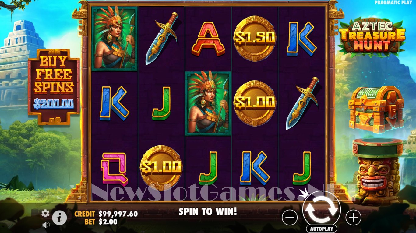Aztec Treasure Hunt Slot Review & Demo by Pragmatic Play - Play Free Online