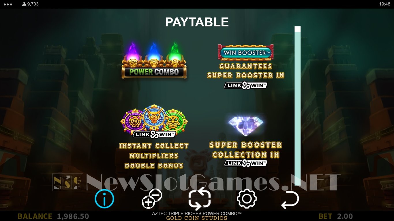 Aztec Triple Riches Power Combo Slot Review & Demo by Microgaming ...