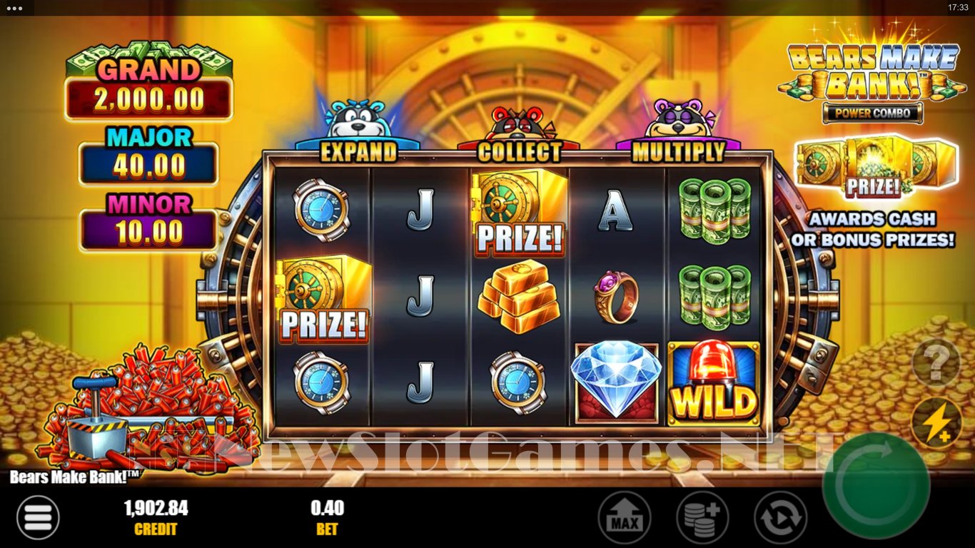 Bears Make Bank! Power Combo Slot Review & Demo by Microgaming - Play ...