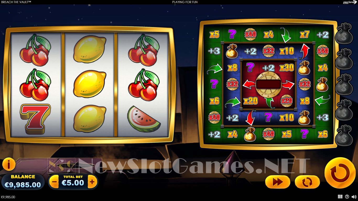 Breach The Vault Slot Review & Demo by Playtech - Play Free Online