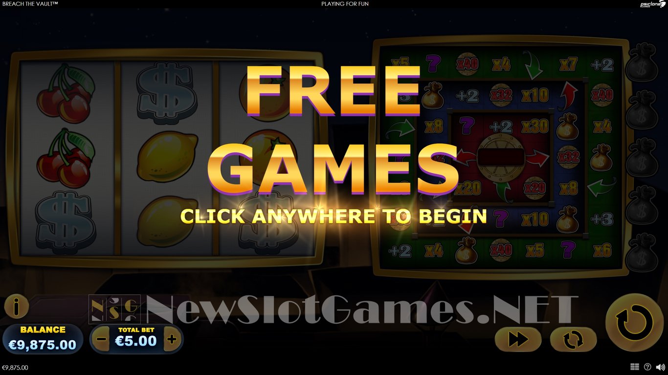 Breach The Vault Slot Review & Demo by Playtech - Play Free Online