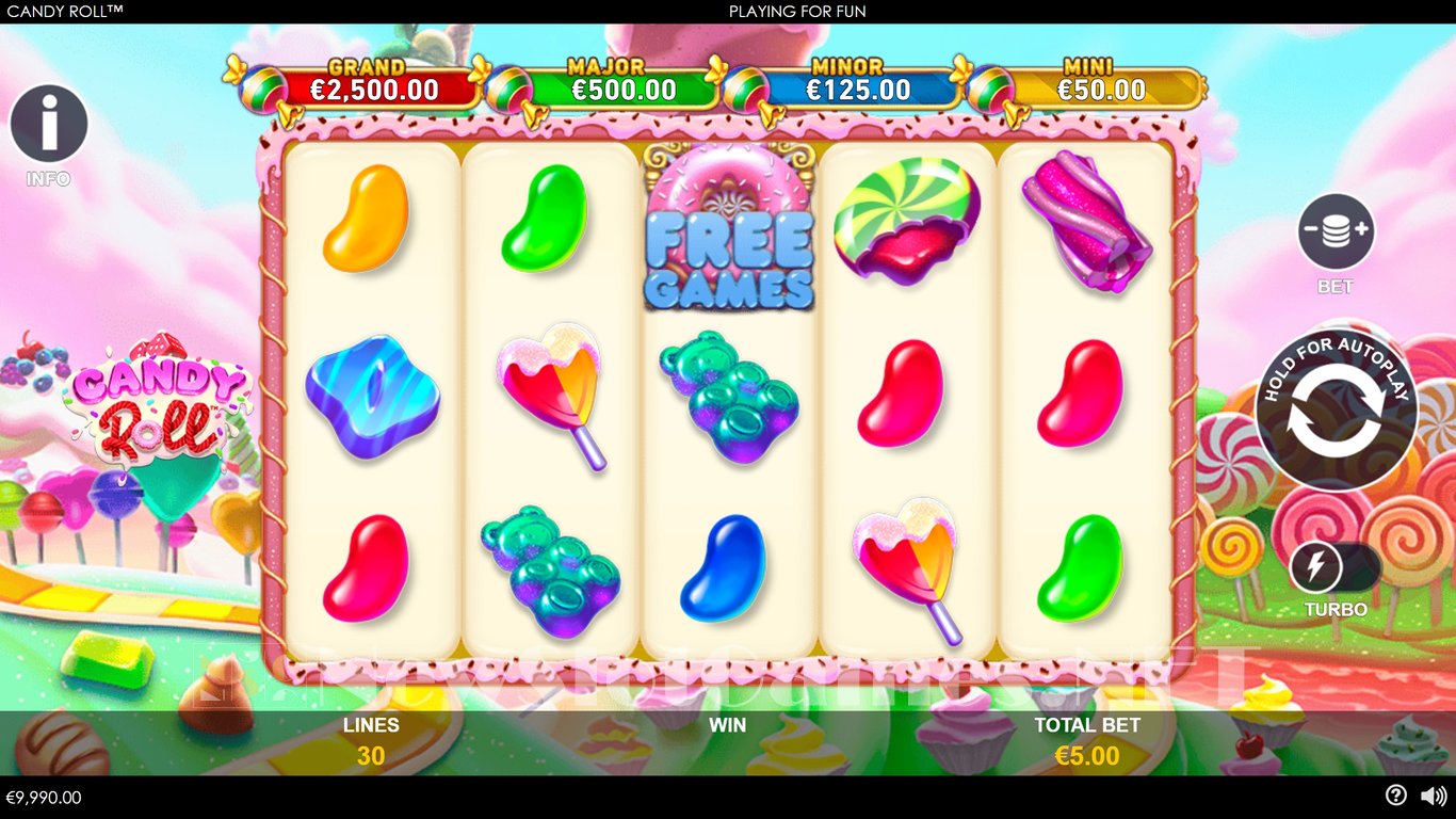 Candy Roll Slot Review & Demo by Playtech - Play Free Online