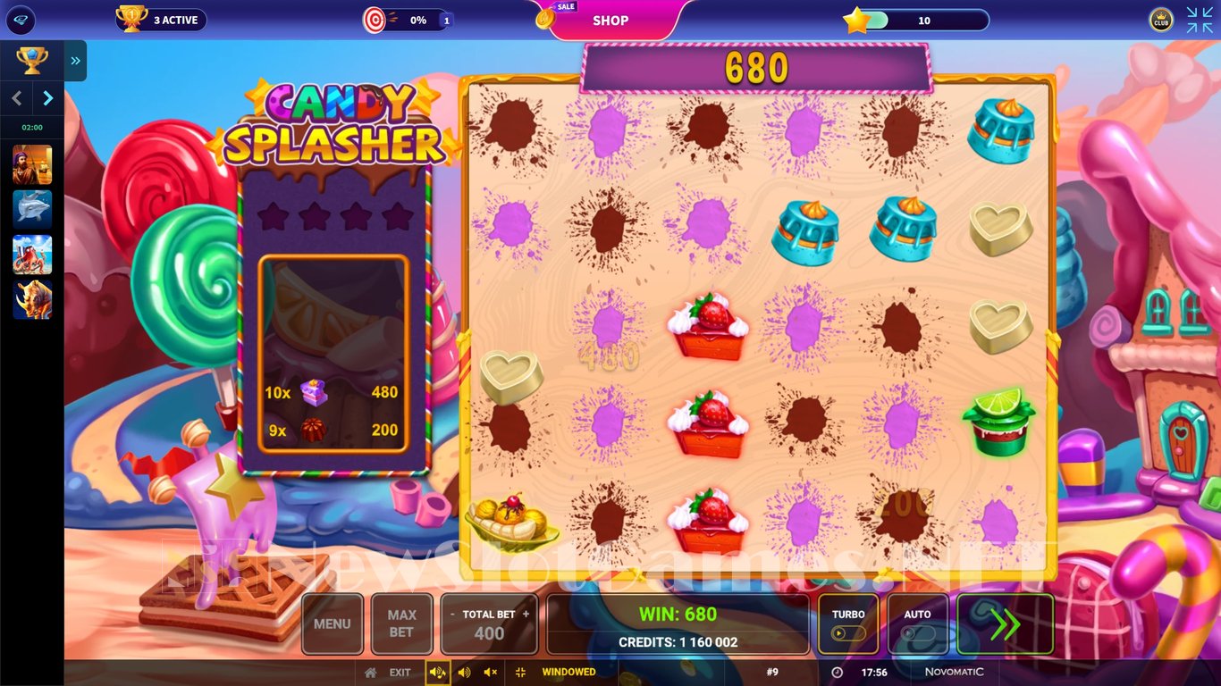 Candy Splasher Slot Review & Demo by Greentube - Play Free Online