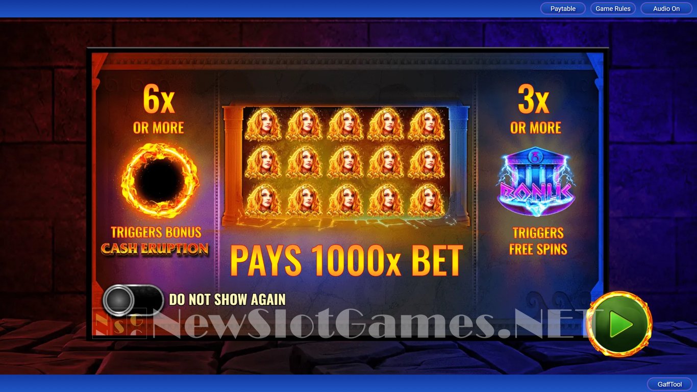 Cash Eruption Hephaestus Slot Review & Demo by IGT - Play Free Online