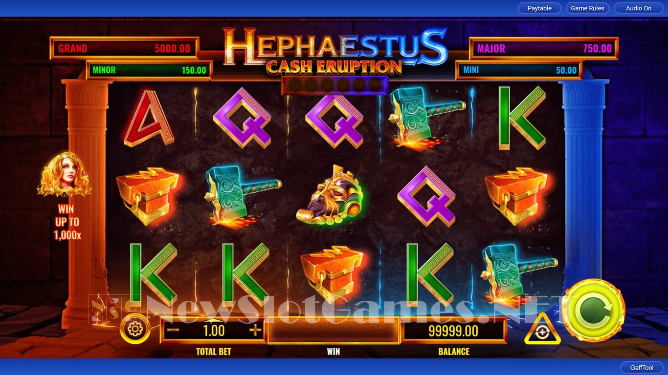 Cash Eruption Hephaestus Slot Review & Demo by IGT - Play Free Online