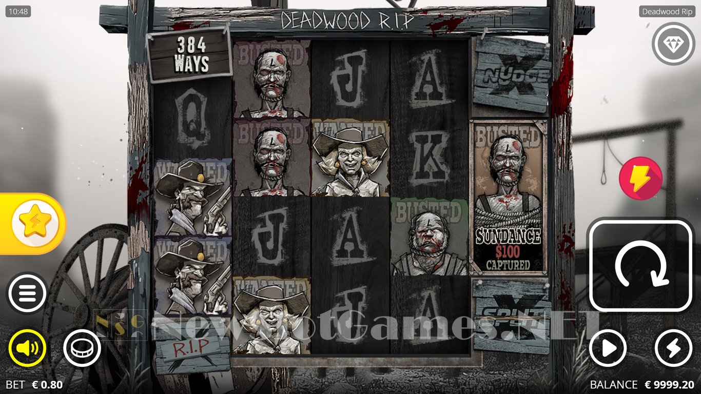 Deadwood RIP Slot Review & Demo by Nolimit City - Play Free Online