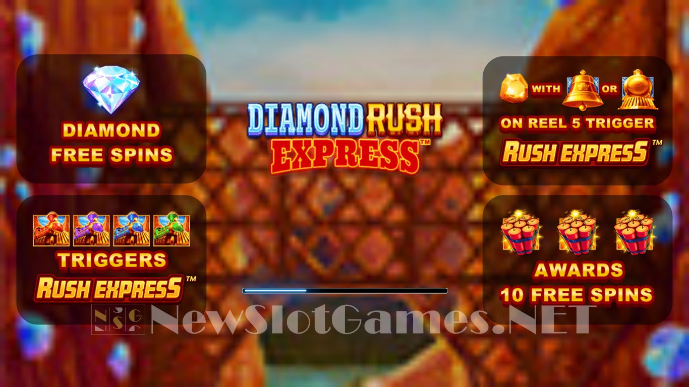 Diamond Rush Express Slot Review & Demo by Microgaming - Play Free Online