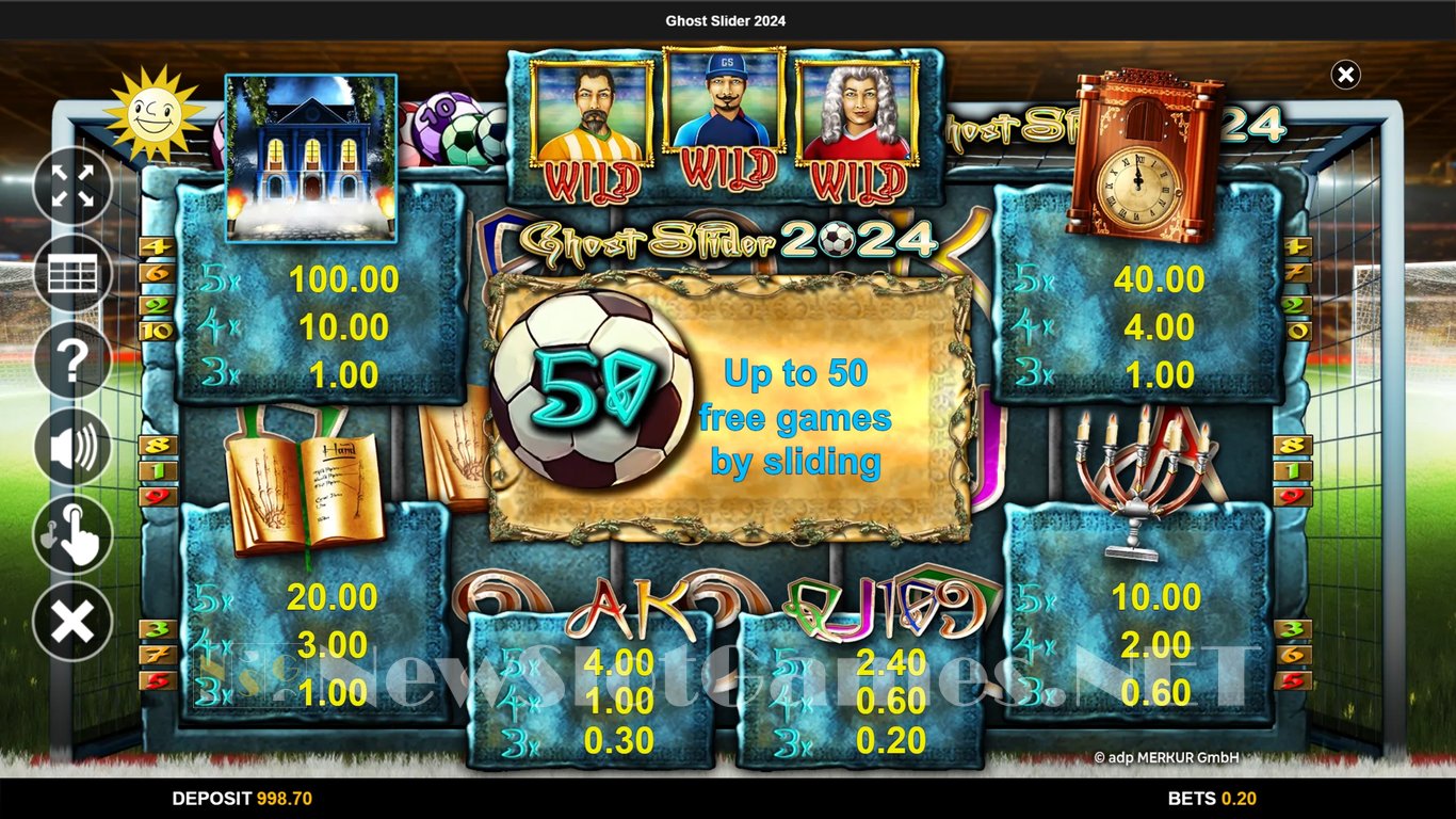 Ghost Slider 2024 Slot Review & Demo by Merkur Gaming - Play Free Online