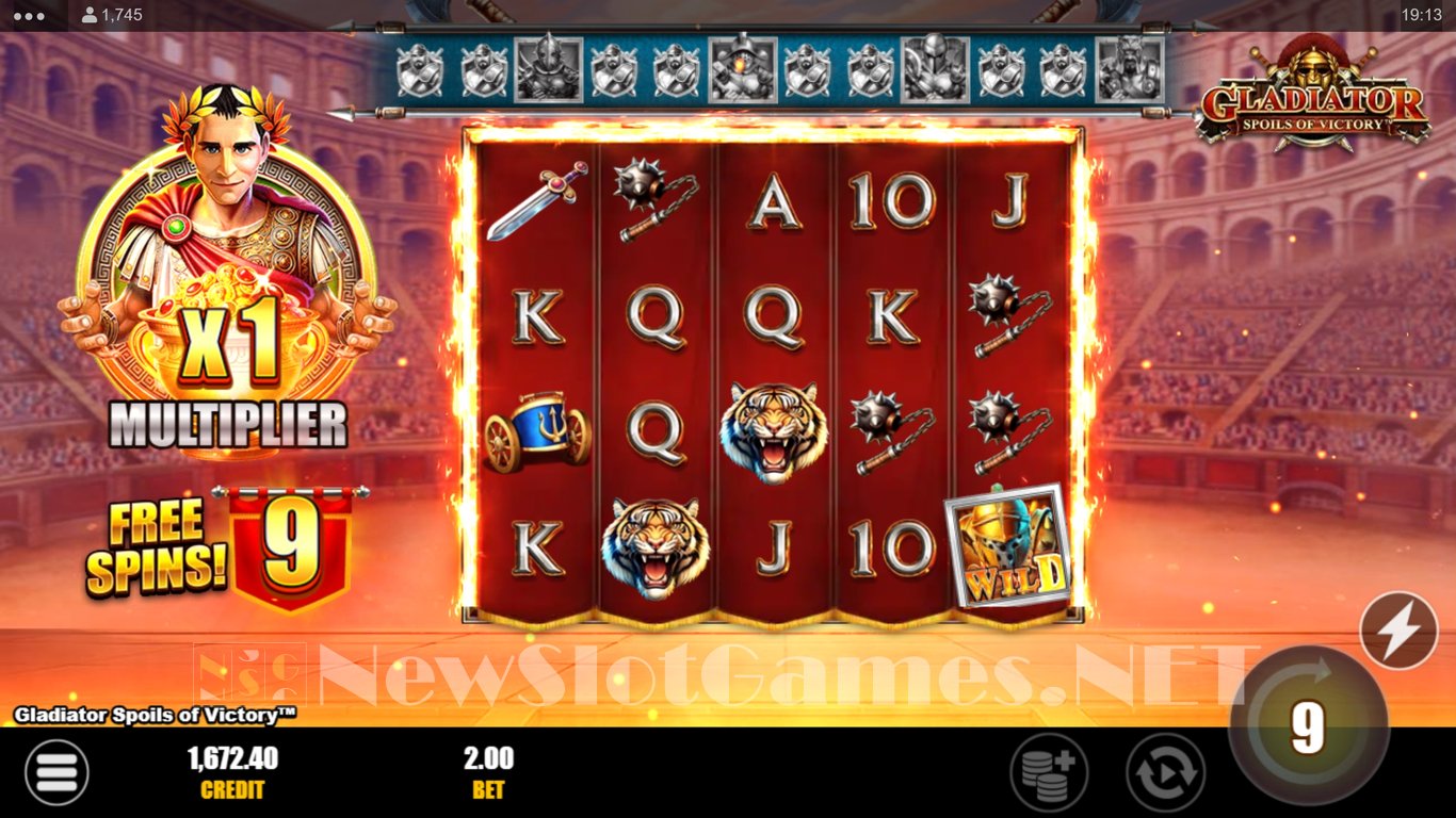 Gladiator Spoils of Victory Slot Review & Demo by Microgaming - Play ...