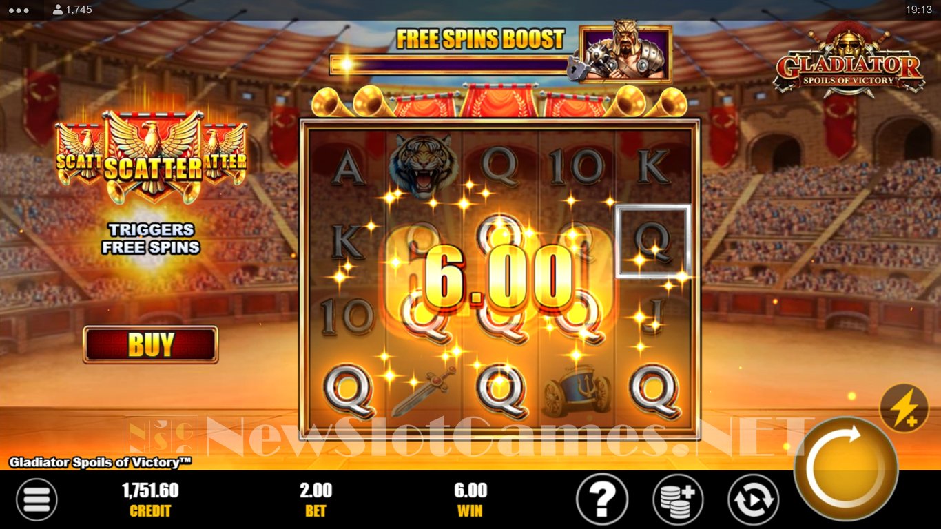 Gladiator Spoils of Victory Slot Review & Demo by Microgaming - Play ...