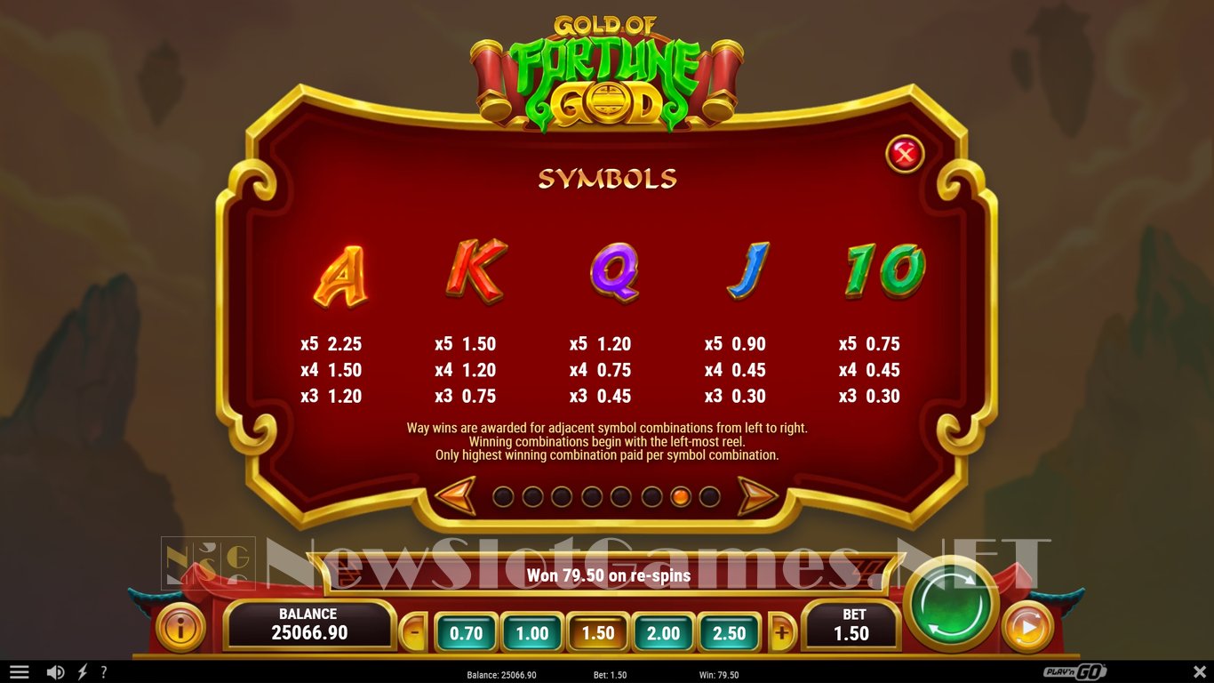 Gold of Fortune God Slot Review & Demo by Play'n GO - Play Free Online