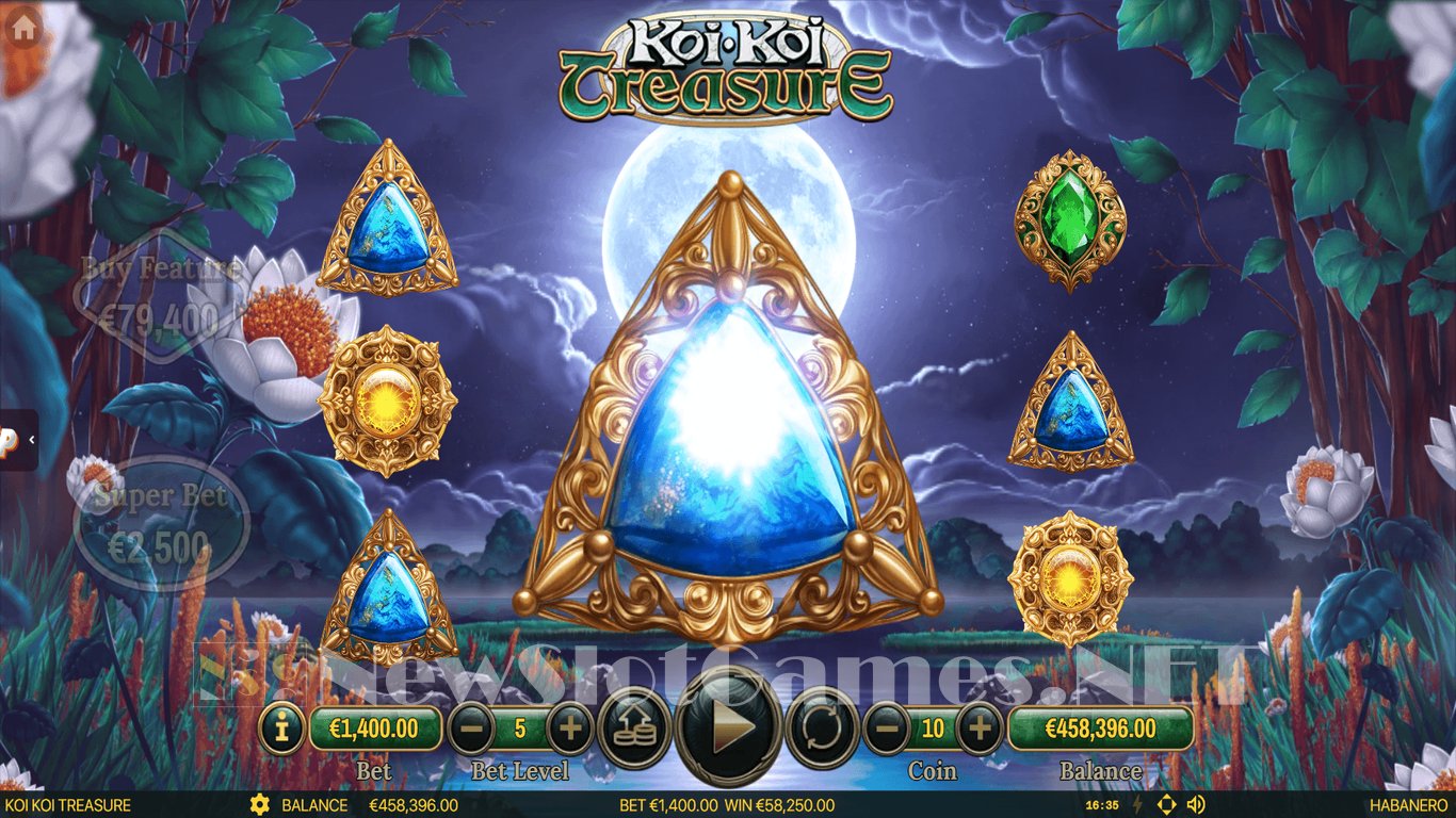 Koi Koi Treasure Slot Review & Demo by Habanero - Play Free Online