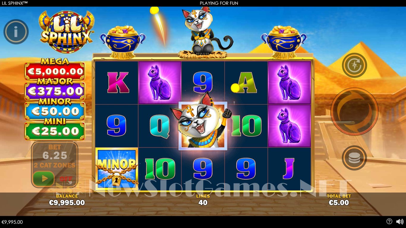 Lil Sphinx Slot Review & Demo by Playtech - Play Free Online